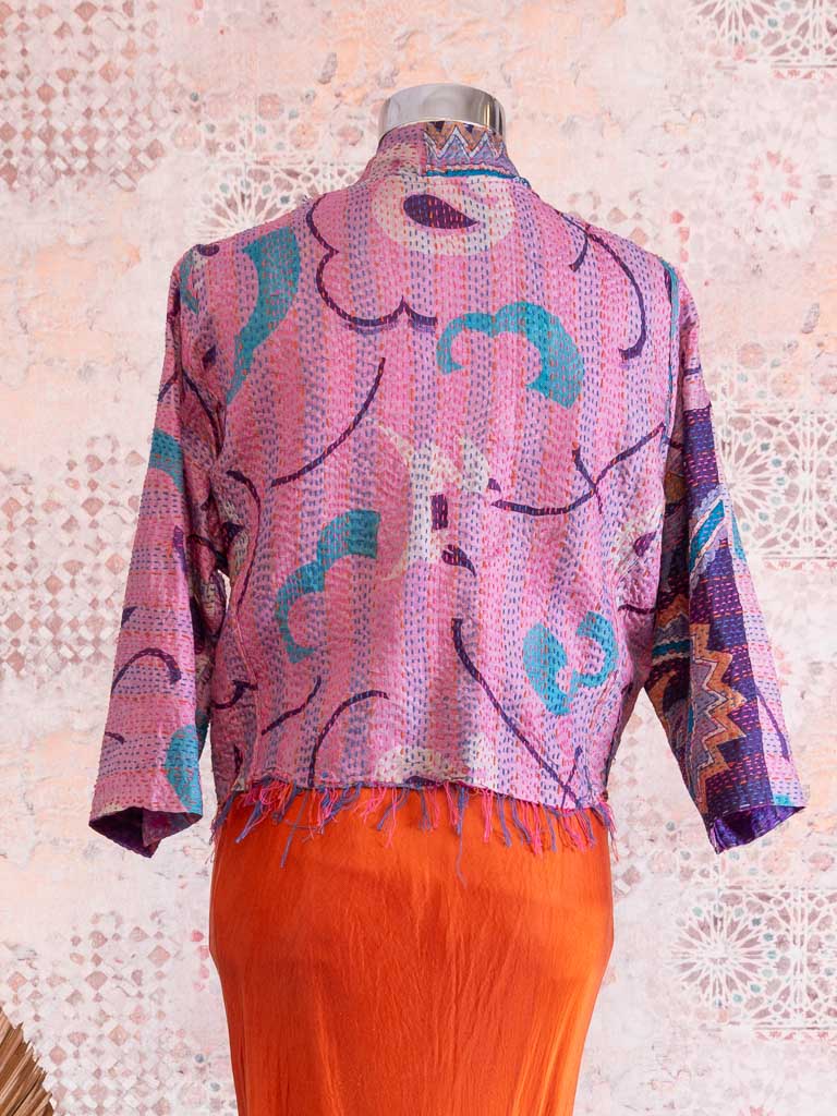 Boho Silk Chic Jacket – Taboo Fashion & Accessories