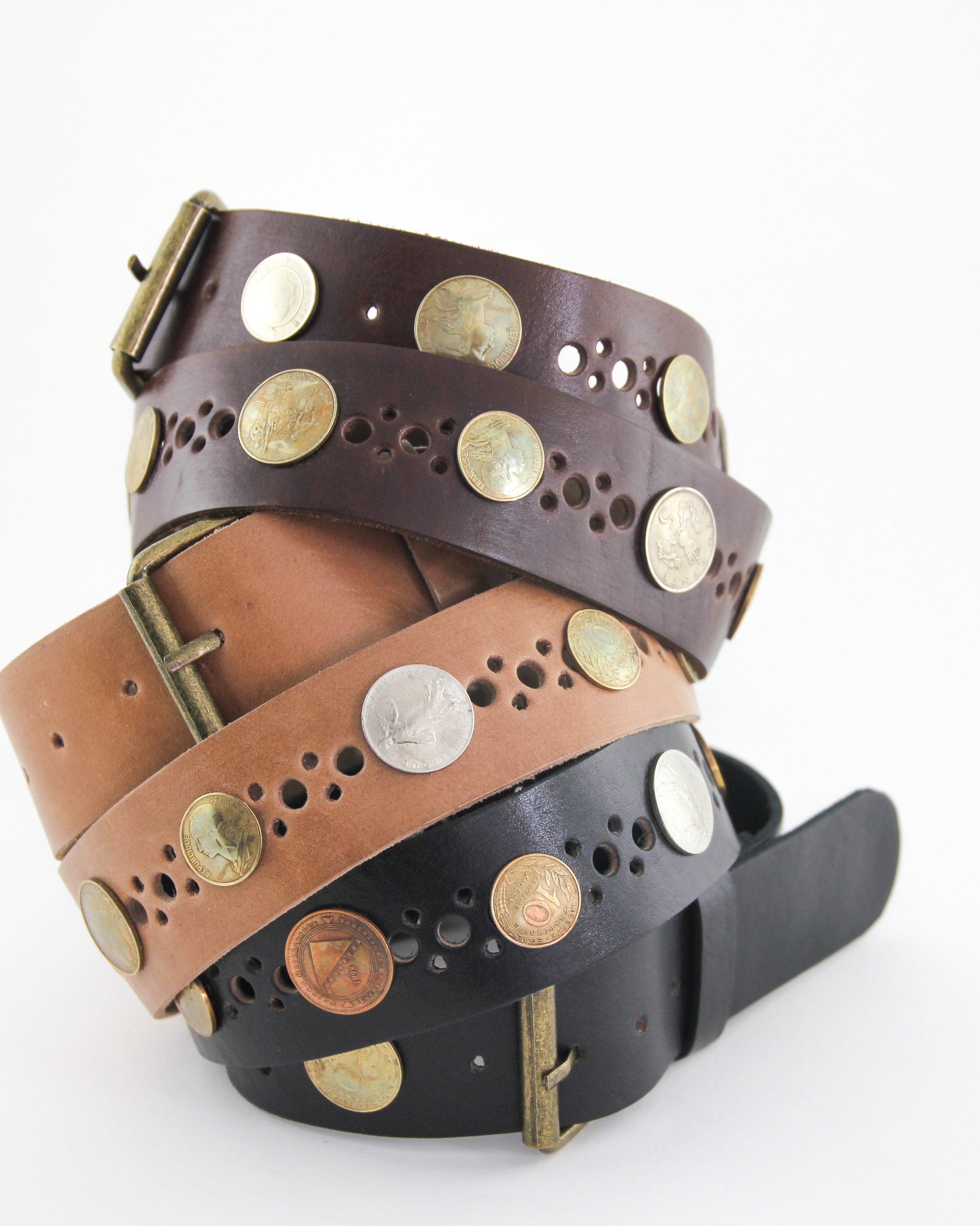 Bedouin Leather Coin Belt – Taboo Fashion & Accessories